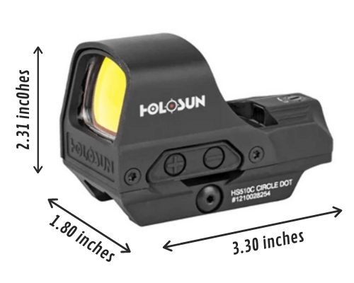 Holosun 510c Vs 512c [Which Optic Is Better For You?] - Red Dot Shooters