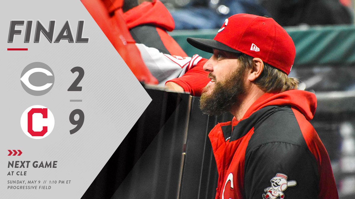 Reds fall to Cleveland 9-2 as Castillo’s struggles continue