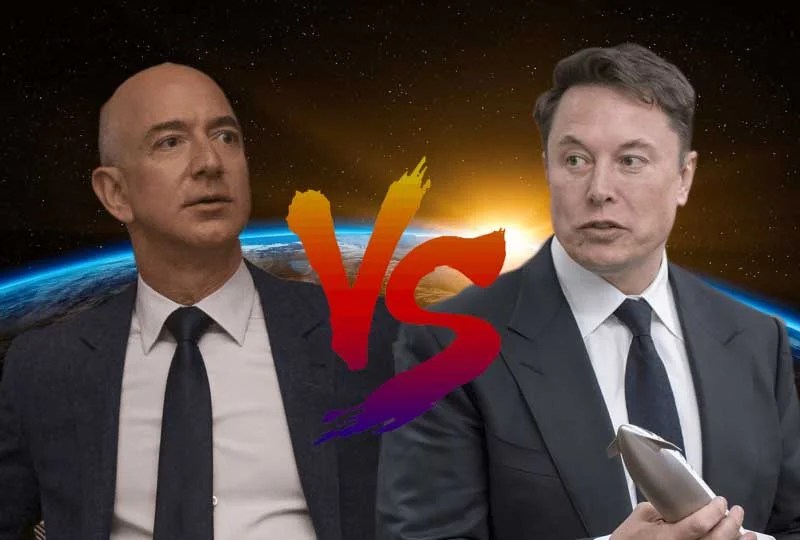JEFF BEZOS VERSUS ELON MUSK | Redtelework.com