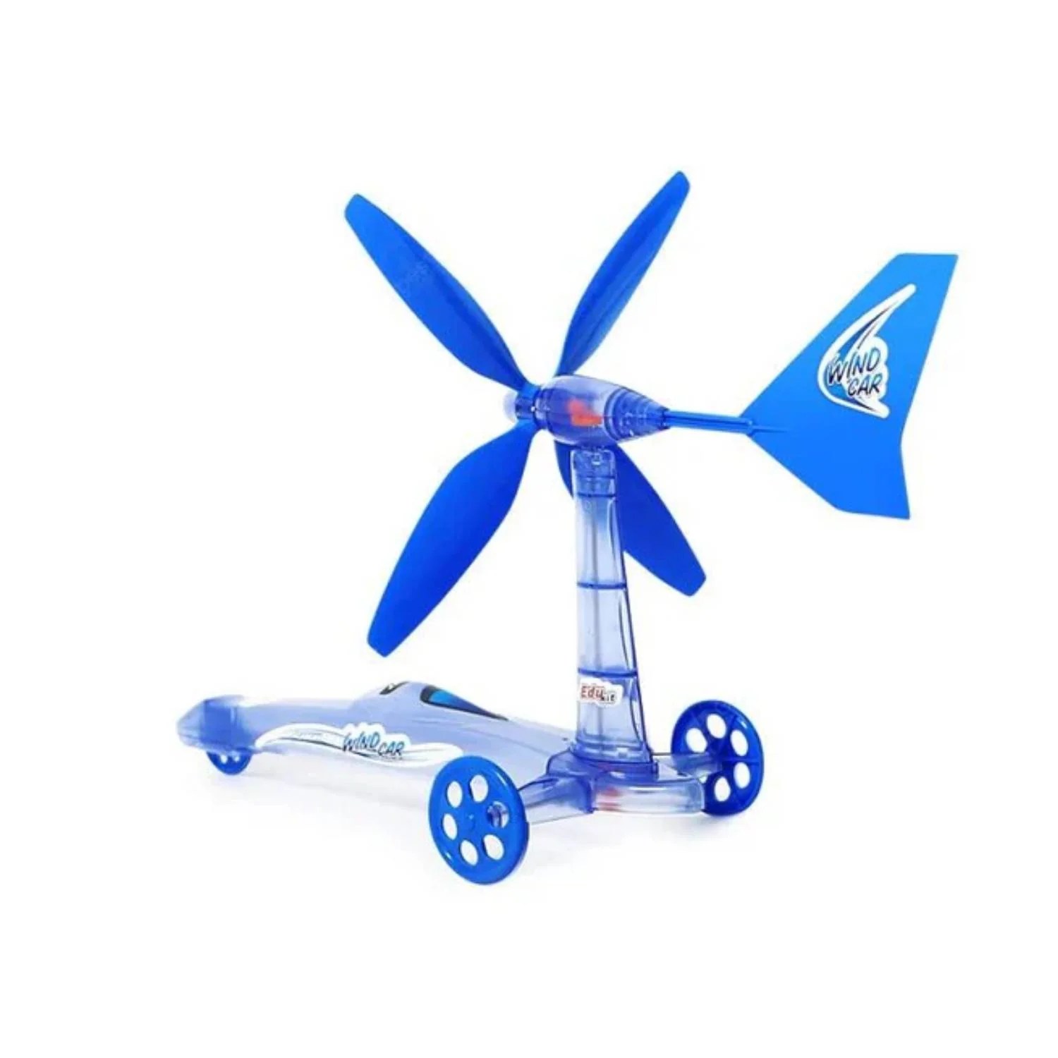 Wind Power Car Kit Diy Science Car Kit Educational Car Toy Rees52