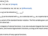 Integrate Compute Definite Indefinite Region And Other Integrals