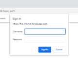 Testing Http Basic Authentication In Selenium Reflect