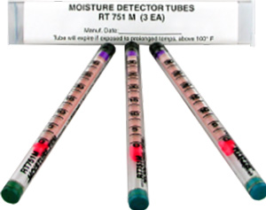 Easy To Use Moisture Test Tubes | Refrigeration Technologies