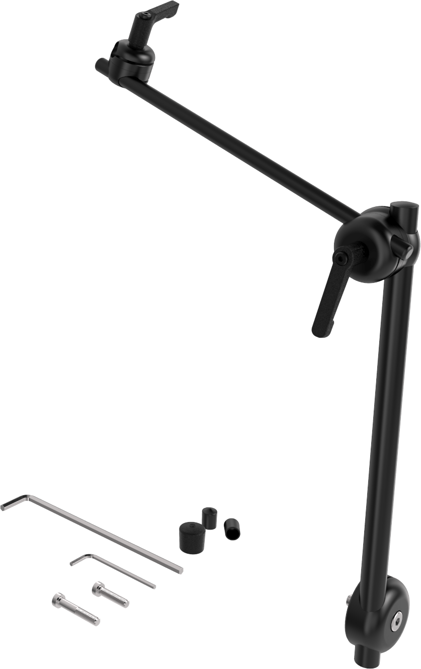 Short wheelchair mounts for AAC devices and tablets | Rehadapt