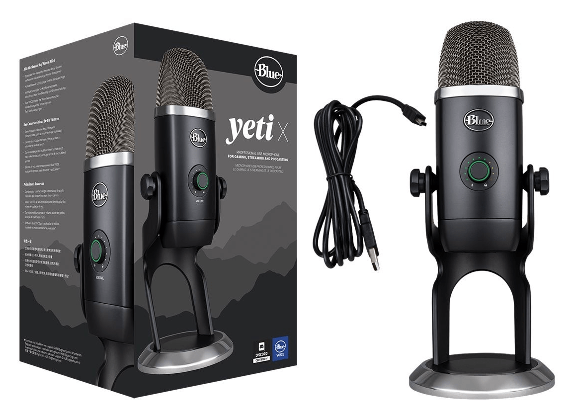 BLUE Yeti X Pro BLACKOUT USB-mikrofon - RepairGuy