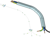 Example Of Three Core Flat Cable