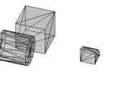 On The Left Two Mesh Objects On The Right The Mesh Object That Is The