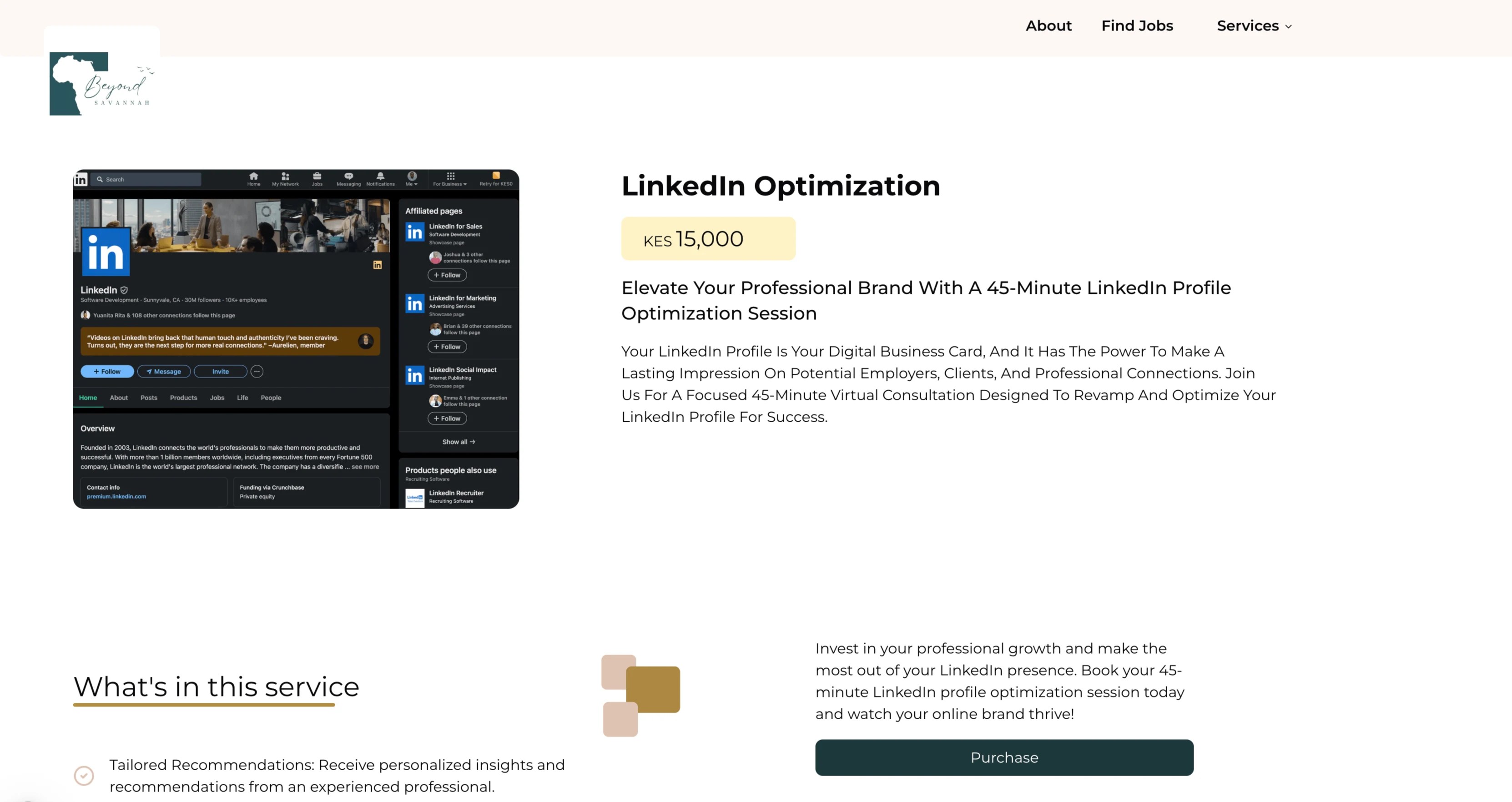 Linkedin Optimization Beyond The Savannah