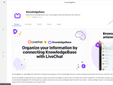 Add Knowledgebase To The Chat Widget Livechat Help Center Livechat