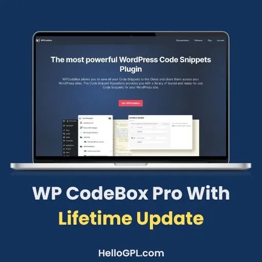 Wp Codebox Pro Activation With Key Lifetime Auto Update