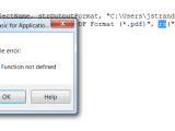 Docmd Sendobject Compile Error Sub Or Function Not Defined Tek Tips