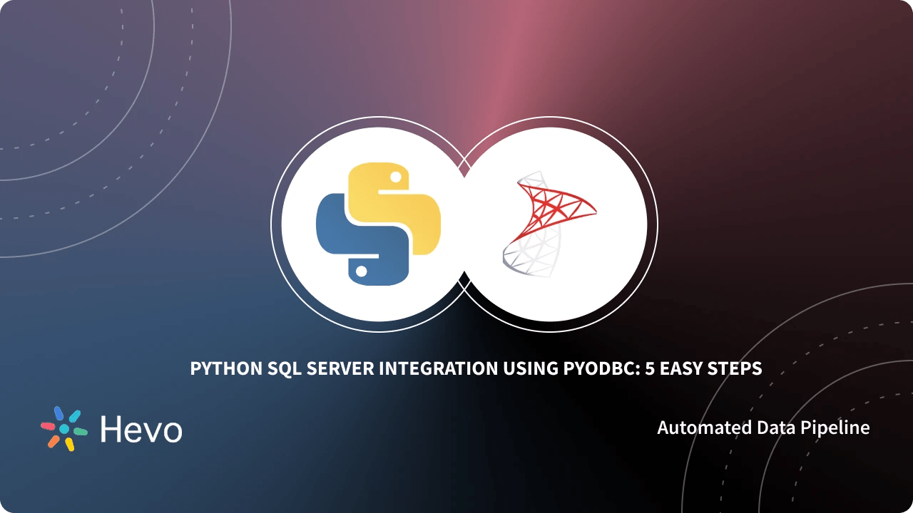 Python Sql Server Integration Using Pyodbc 5 Easy Steps