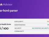 Angular Html Parser Npm Package Health Analysis Snyk