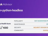 Opencv Python Headless Python Package Health Analysis Snyk