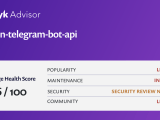 Python Telegram Bot Api Python Package Snyk