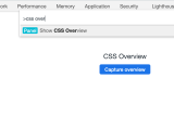 Chrome Dev Tools Css Overview Code Comments