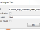 Contour Map Export Resinsight