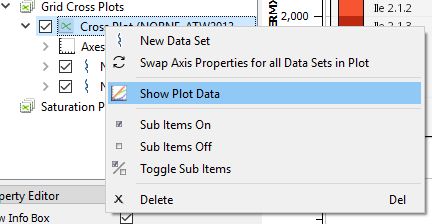 Grid Cross Plots Resinsight - Dark Background Collection - Desktop Quality