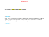Template Tutorials