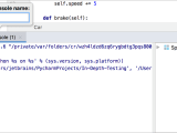 Python Console Help Pycharm