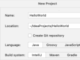 Create Your First Java Application Intellij Idea