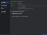 Create A Project Dataspell Documentation