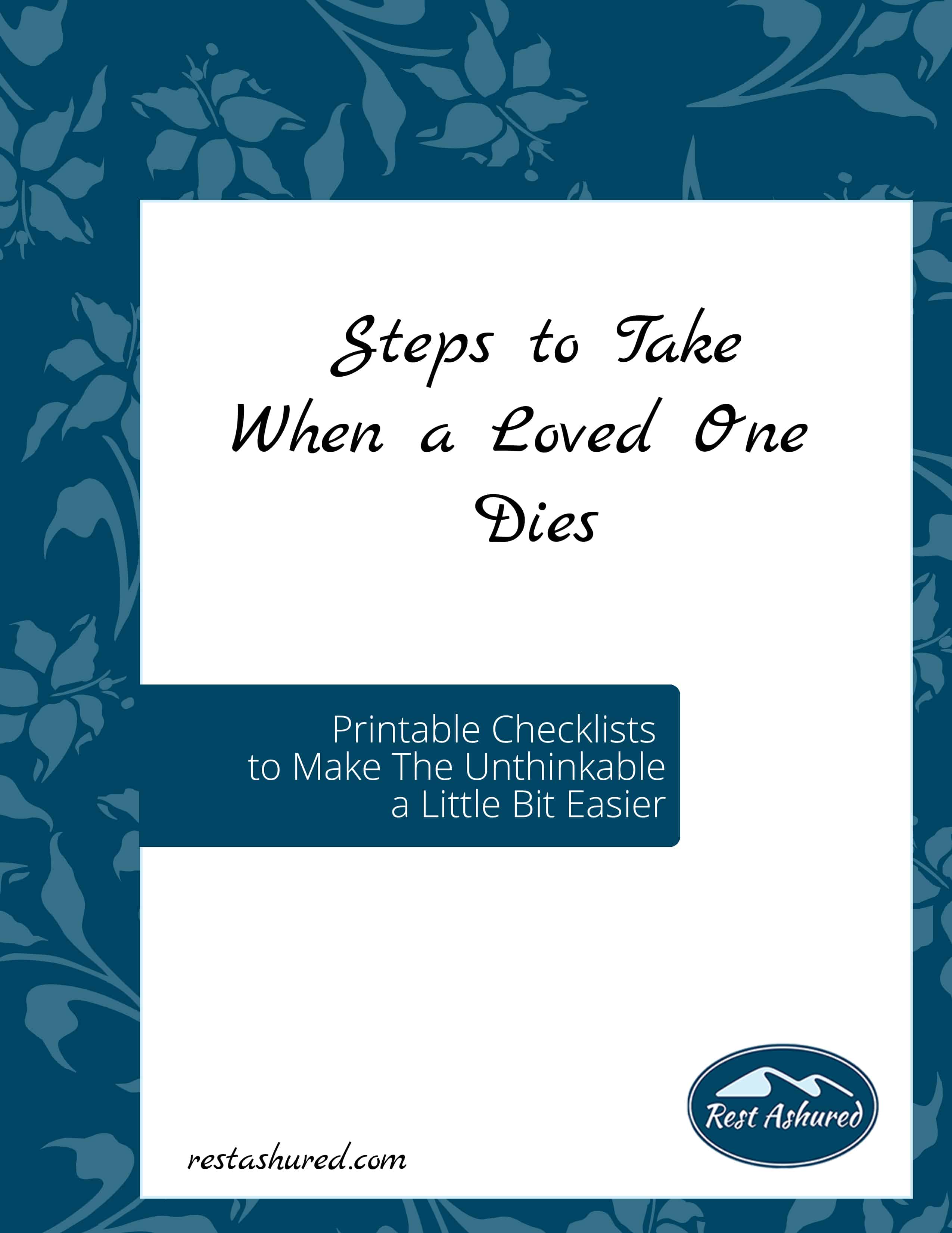 Funeral Planning Checklist - Rest Ashured - Ash Scattering Services