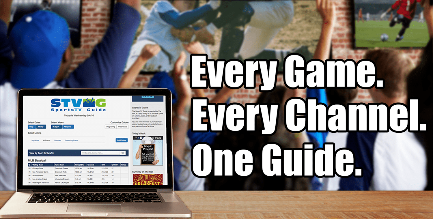 SportsTV Guide Product Features
