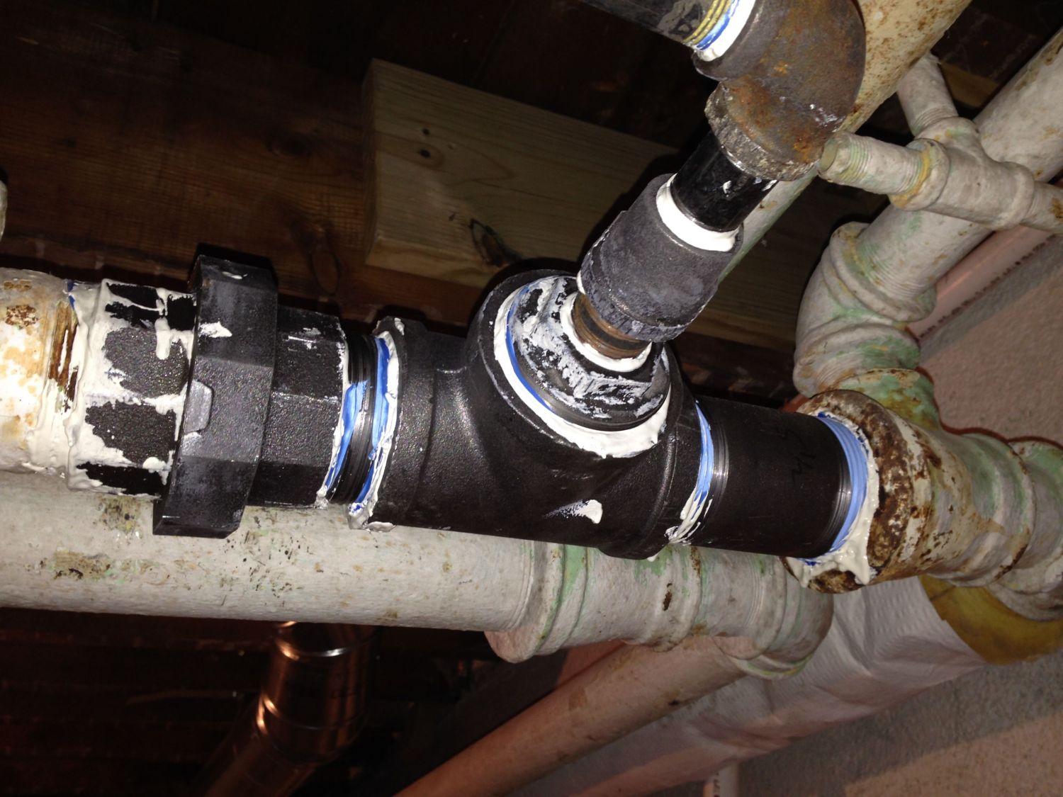 Pipes and Cast Iron and Burly Men, Oh My! – Restoring Ross