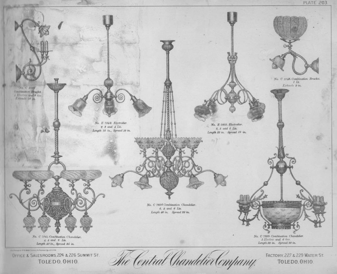 A Brief History of Gas/Electric Lighting – Restoring Ross