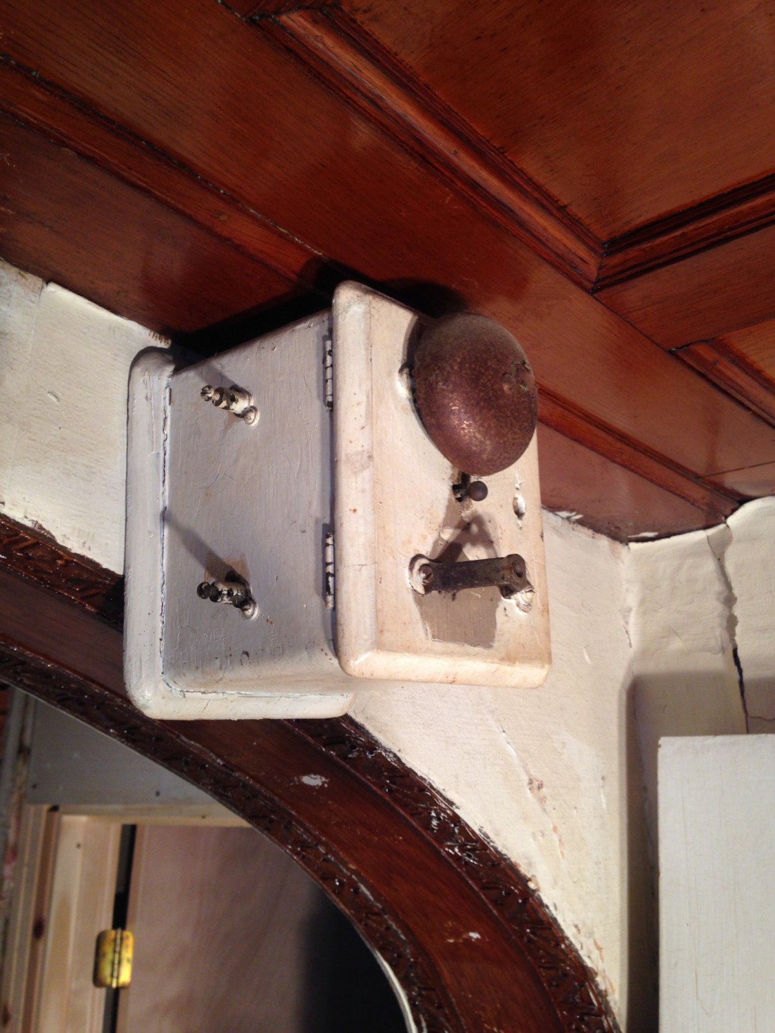 Tamara, will you please join me in the 1894 telephone closet ...