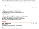 10 Embedded Software Engineer Resume Examples And Templates For 2026