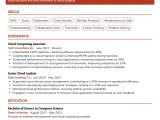 12 Fresher Cloud Computing Resume Examples In 2025 Resumekraft