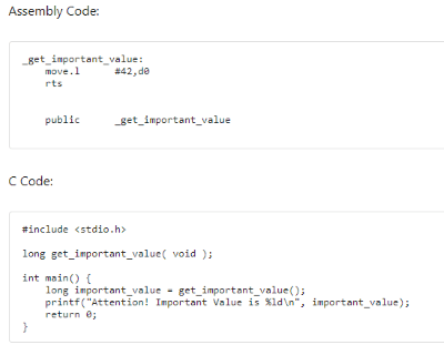 Link C and 68k Assembly Code together on Amiga – Retro-Programming