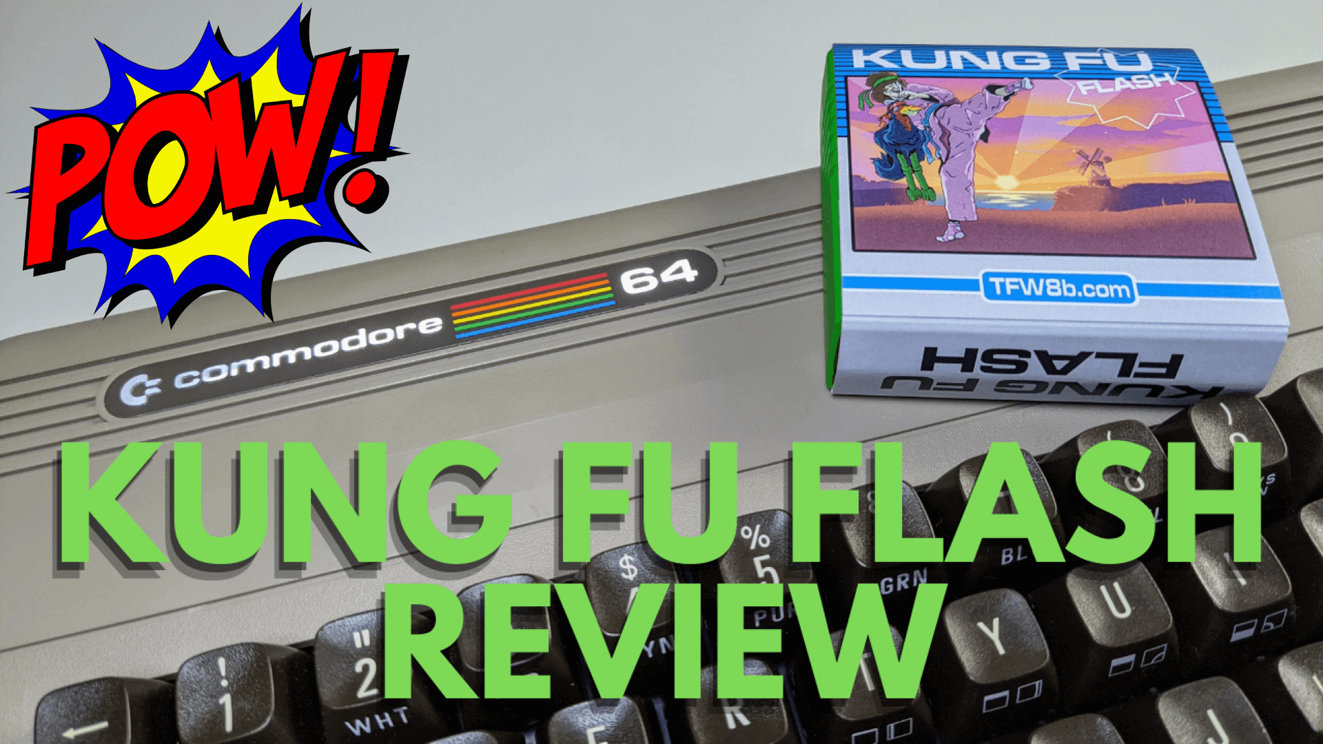Kung Fu Flash The Future Was 8bit model review - Retro Gaming Banter