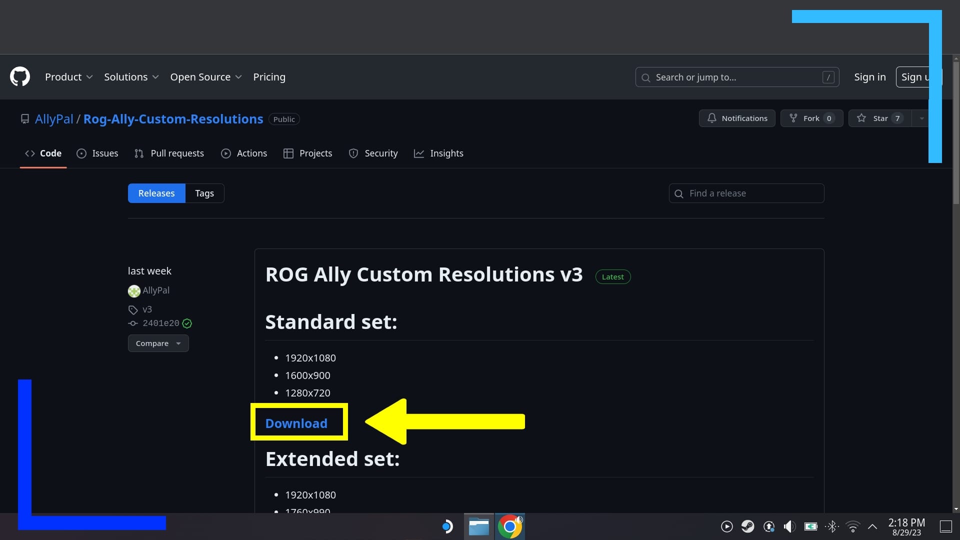 How to Set the ASUS ROG Ally to 900p Resolution – RetroResolve