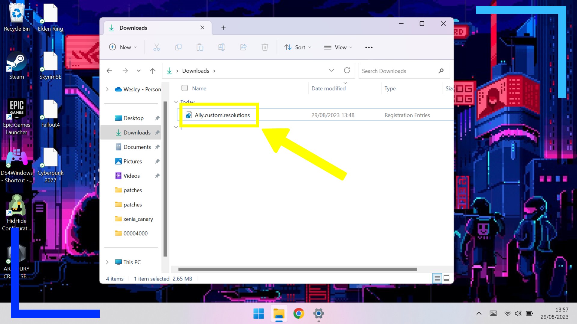 How to Set the ASUS ROG Ally to 900p Resolution – RetroResolve