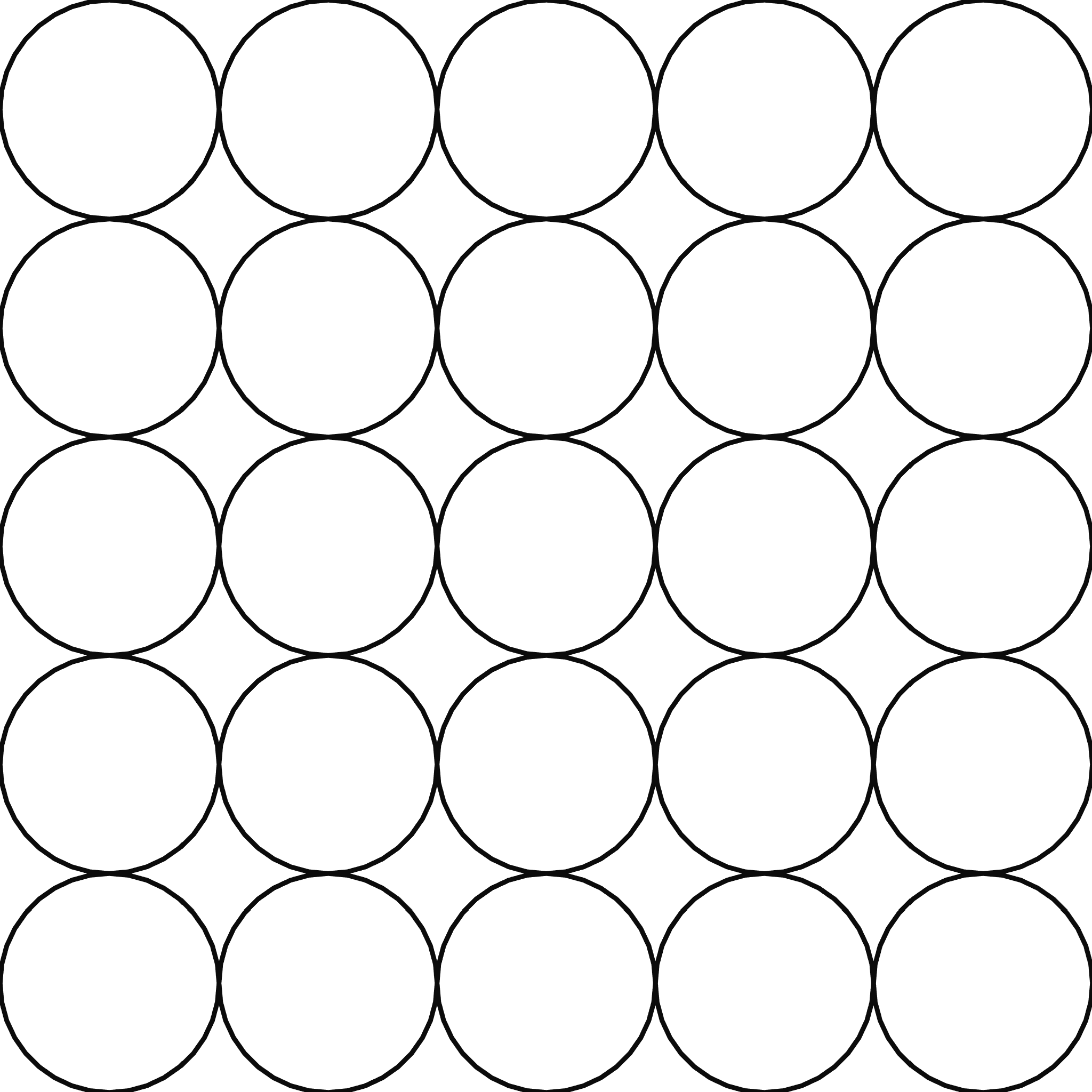 Penny Round Tile – Revit Hatch