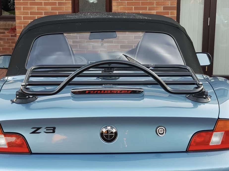 BMW Z3 Trunk Luggage Rack - No metal clamps no paint damage