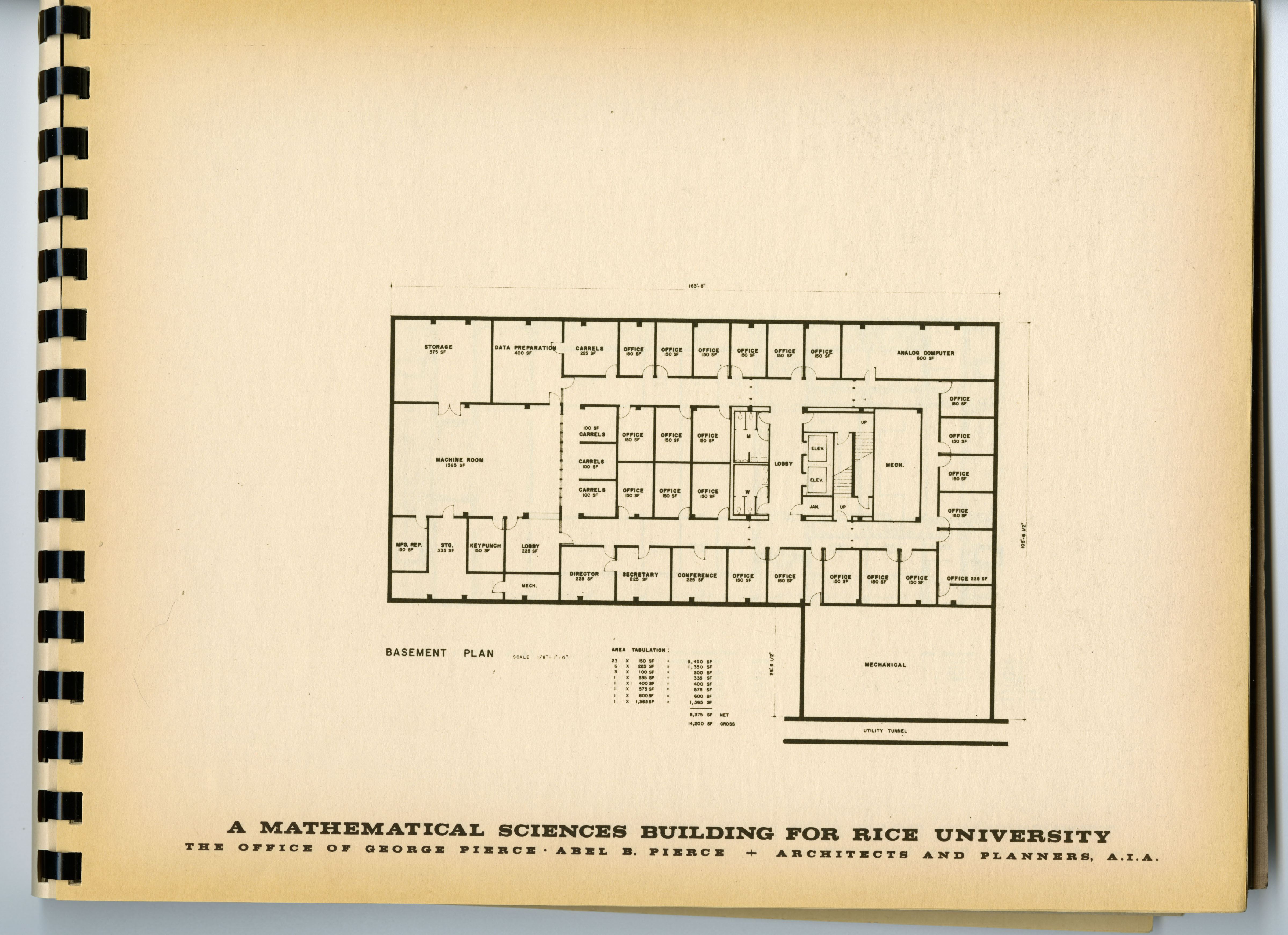Math Science Plans, 1966 | Rice History Corner