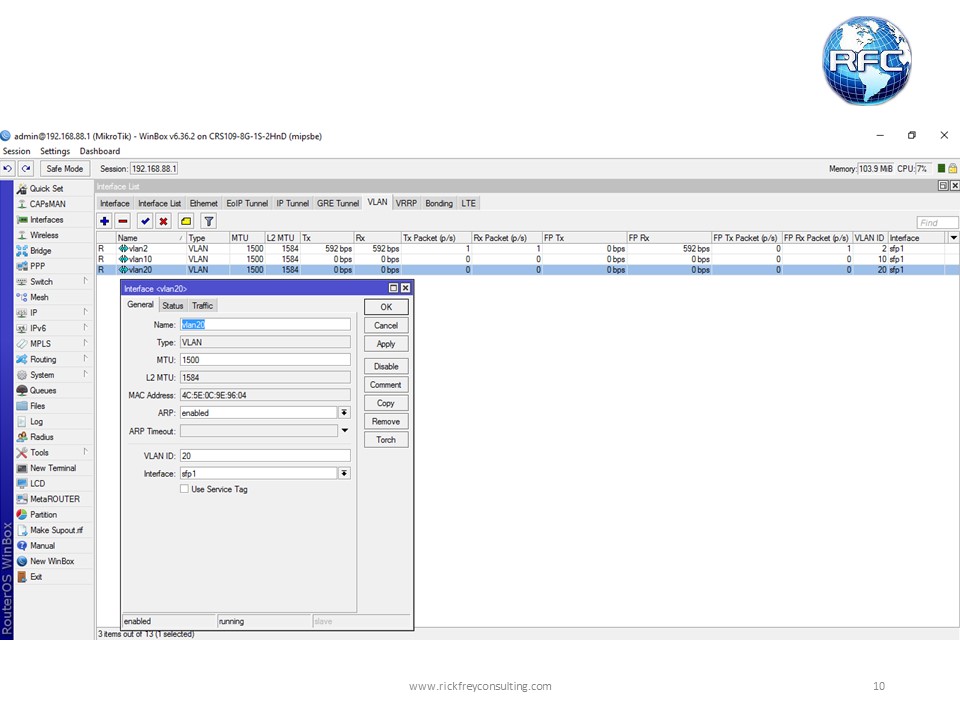 Basic VLANs with SwitchOS – Part 2