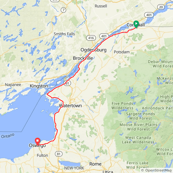 Great Lakes Seaway Trail – Bike New England