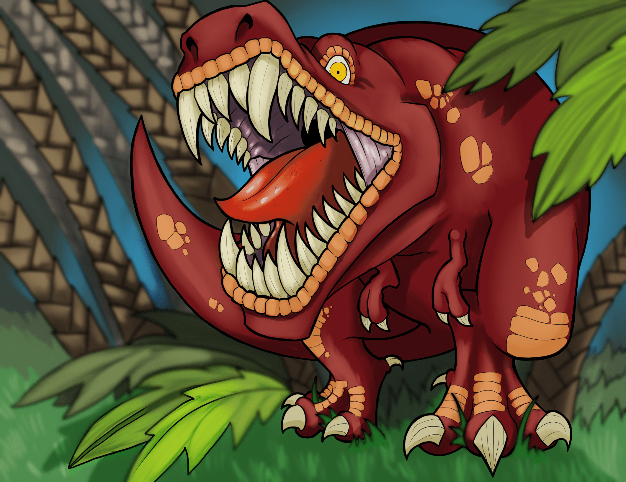 T rex red – Riftway Games