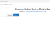 Upload Single Or Multiple Files In Asp Net Core Razor Pages With