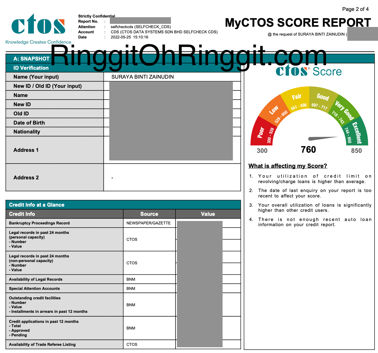 Credit Reports in Malaysia: Experian vs CTOS vs Credit Bureau Credit ...