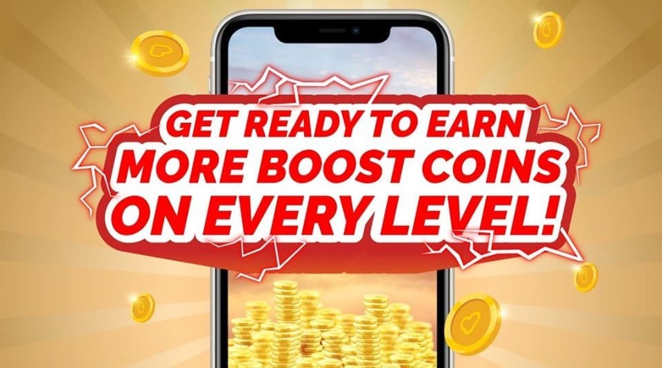 Boost Increases Number Of Boost Coins Earned For Every RM1 Spent