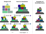 Stackgen Generating Stable Structures From Silhouettes Via Diffusion
