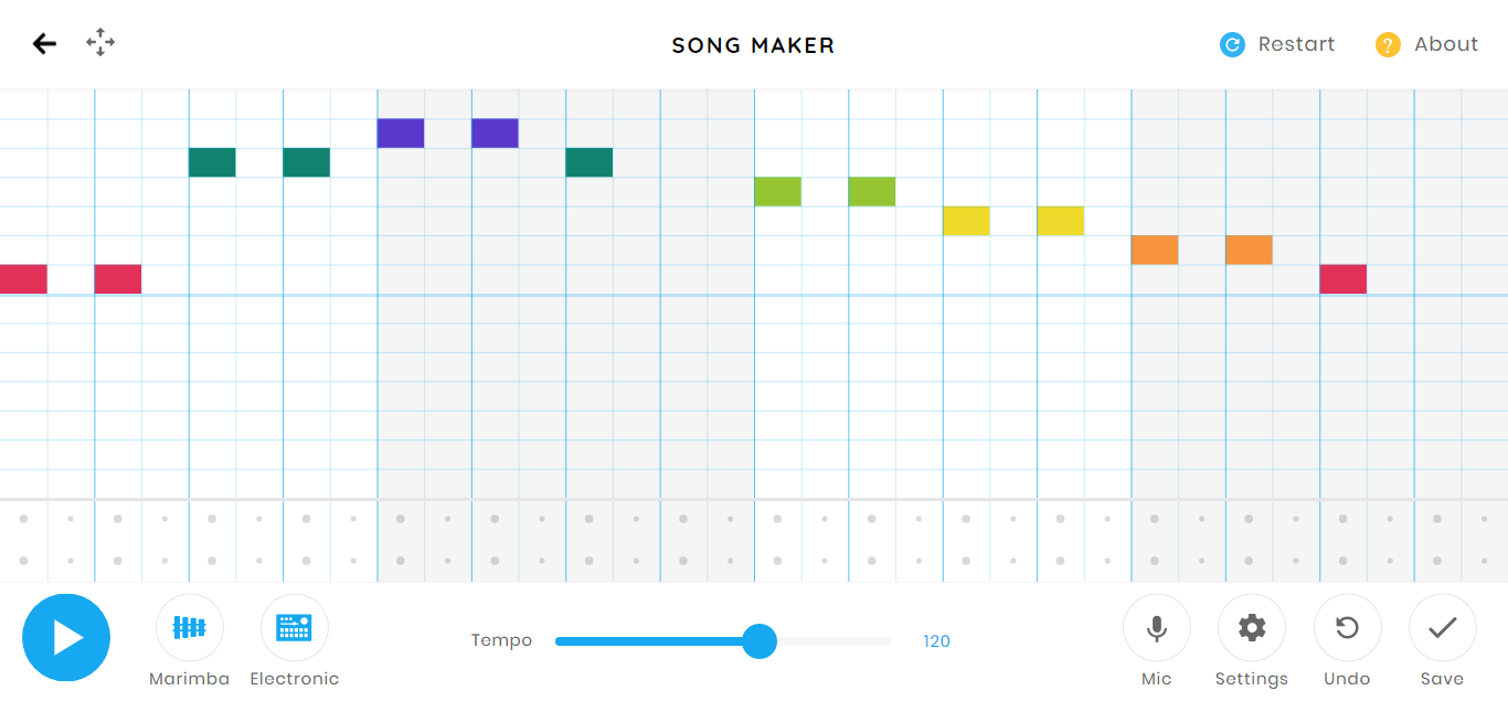 Chrome Music Lab Boomwhacker Activity – Rivian Creative