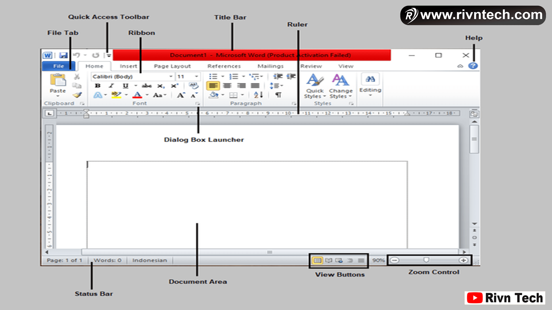 Microsoft Word क्या है - MS Word कैसे सीखें | MS Word in Hindi - Rivn Tech