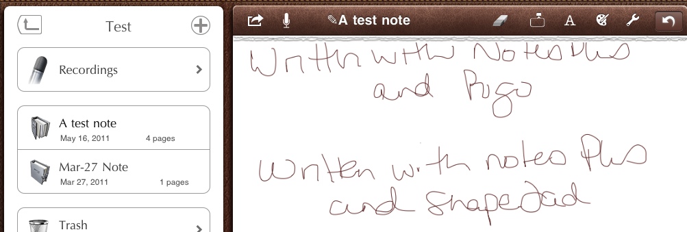 Follow up to “Exploring the iPad as a note taking device” – Rebecca J ...